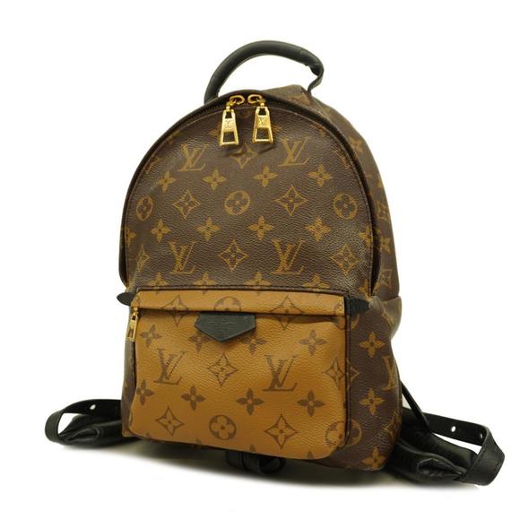 Louis Vuitton | Bags | Louis Vuitton Rucksack Monogram Reverse Palm Springs Backpack Pm M4487 ...